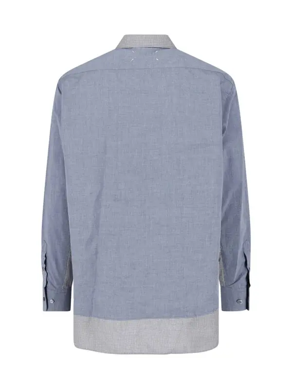 MAISON MARGIELA Layered Shirt - Blue