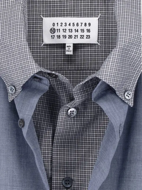 MAISON MARGIELA Layered Shirt - Blue