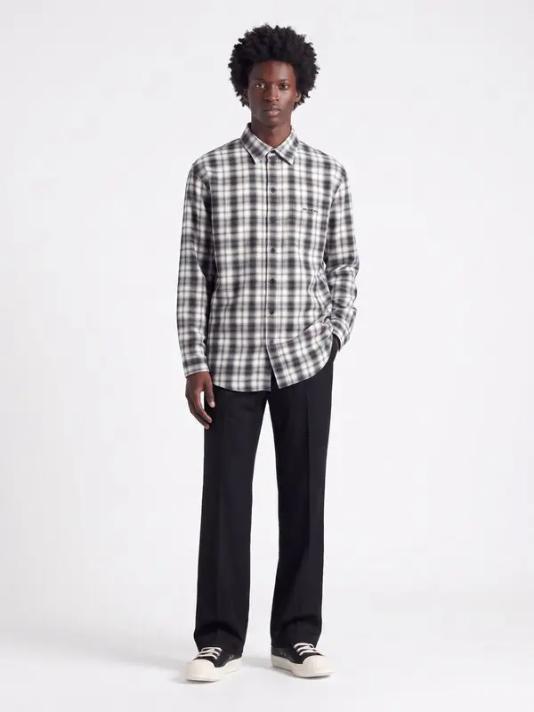 Balenciaga Cotton Flannel Shirt