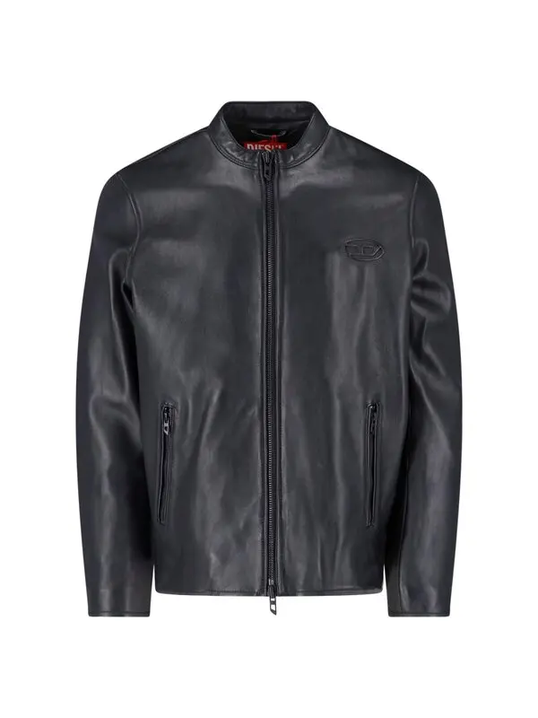 DIESEL® Biker Jacket "oval D - Black