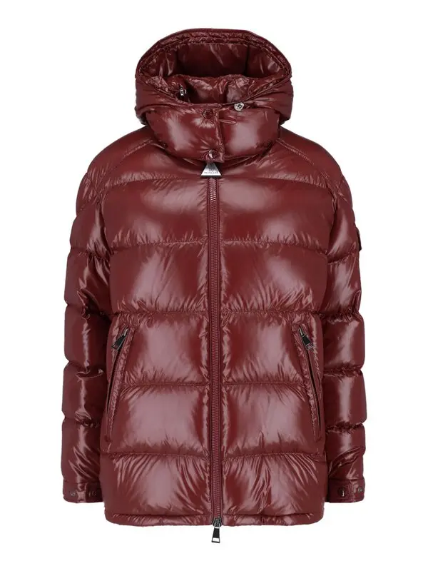 Moncler Short Down Jacket "maire - Red