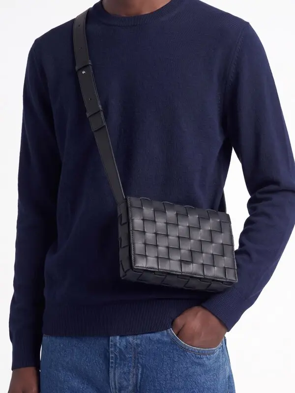Bottega Veneta Orto Shoulder Bag - Black