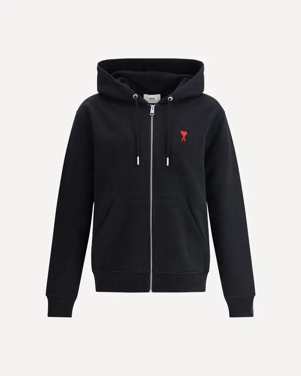 AMI Paris Logoed Hoodie