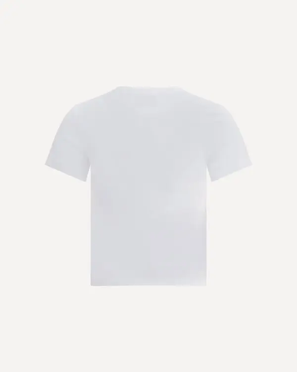 AMI Paris De Coeur Cropped T-shirt