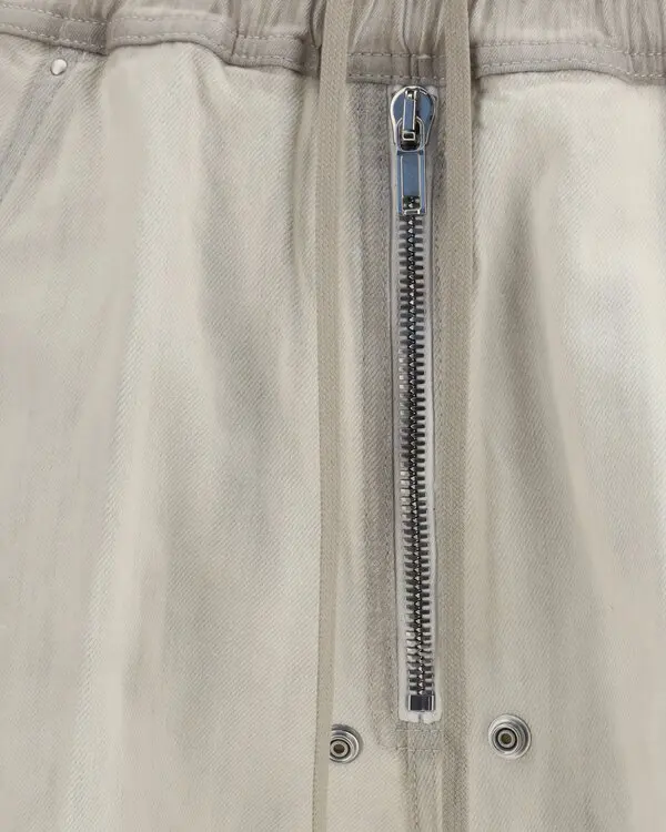 Rick Owens Wide Bela Pants In Denim
