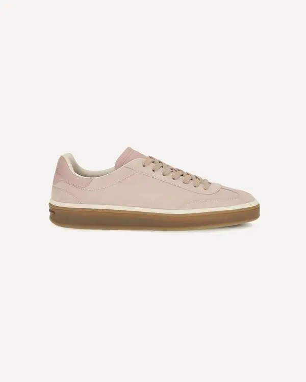 Loro Piana Suede Tennis Walk Sneakers