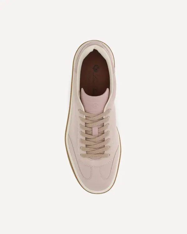 Loro Piana Suede Tennis Walk Sneakers