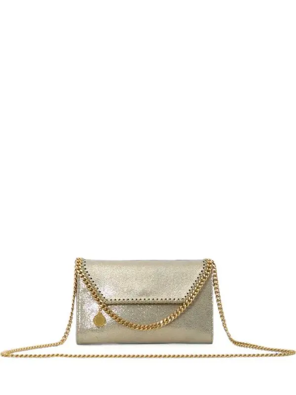 Stella McCartney Falabella Shaggy Deer Chain Shoulder Bag - Metallic