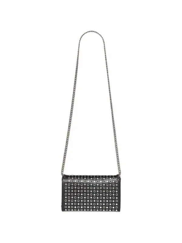 Stella McCartney Falabella Wallet With Chain In Alter Mat, Featuring S