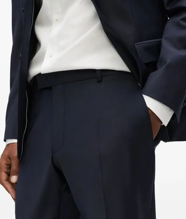 Karl Lagerfeld Slim-fit Wool-blend Pants