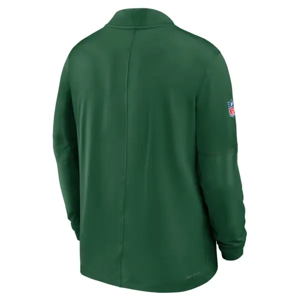 Nike New York Jets Dri-fit Nfl 1/2-zip Top - Green