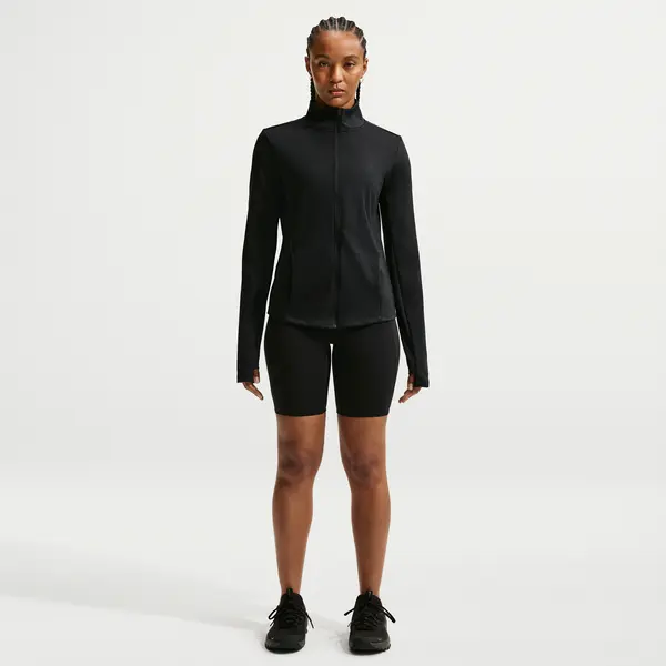 Nike One Dri-fit Full-zip Mid Layer