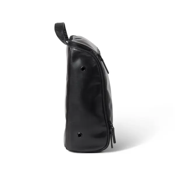 Nike Leather Golf Shoe Bag With Zip Pocket