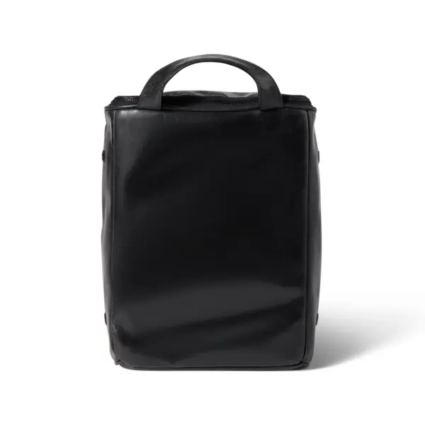 Nike Leather Golf Shoe Bag With Zip Pocket