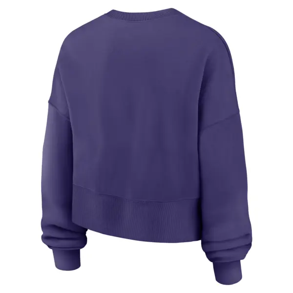 Nike Baltimore Ravens Rewind Phoenix Nfl Oversized Pullover Crew
