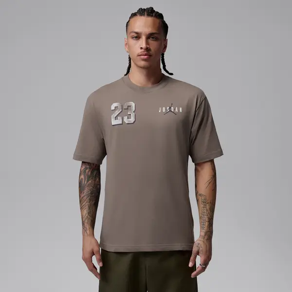 JORDAN Brooklyn Graphic T-shirt - Grey