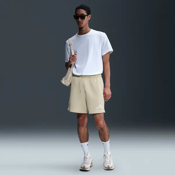 Nike Club French Terry Flow Shorts - Brown