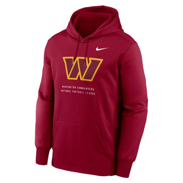 Nike Washington Commanders Therma Nfl Pullover Hoodie - Red