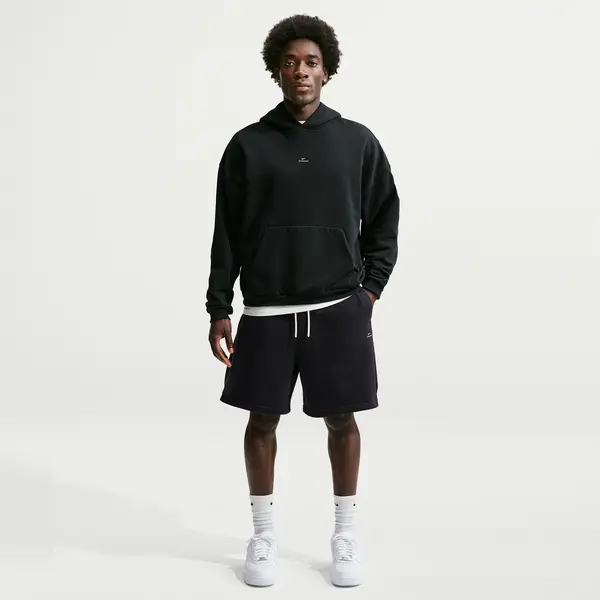 Nike Standard Issue Dri-fit French Terry Fleece 8" Basketball Shorts - Black