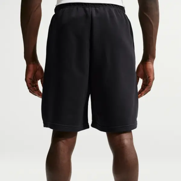Nike Dri-fit French Terry Fleece 8" Basketball Shorts - Black