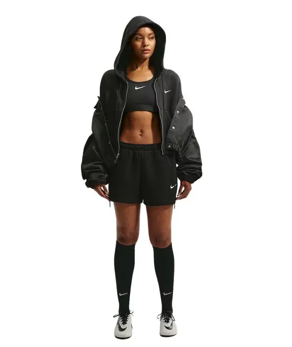 Nike Studio Fleece Mid-rise Shorts