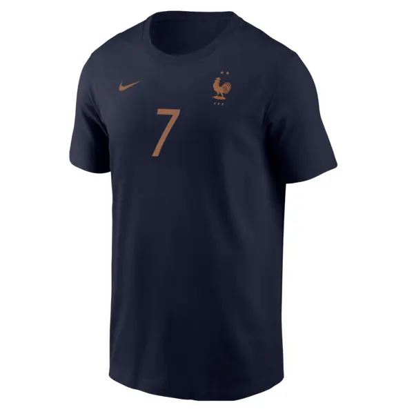 Nike Ousmane Dembã©lã© Fff Soccer T-shirt