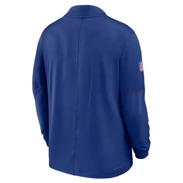 Nike New York Giants Nfl 1/2-zip Top - Blue