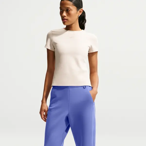 Nike 24.7 Impossiblysoft Dri-fit High-waisted Loose Flared Pants