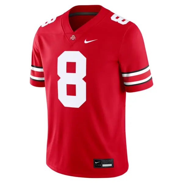 Nike Arvell Reese Ohio State Buckeyes 2026 Nfl First Draft Pick Nfl Game Jersey - Red