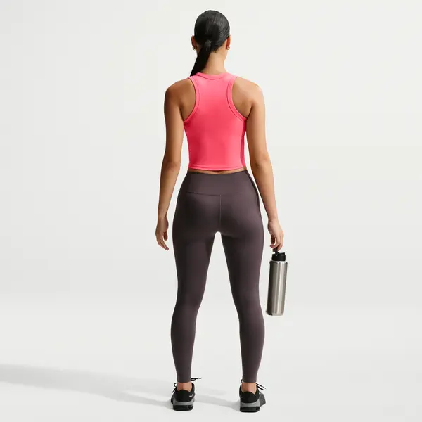 Nike Fitted Dri-fit Cropped Tank Top