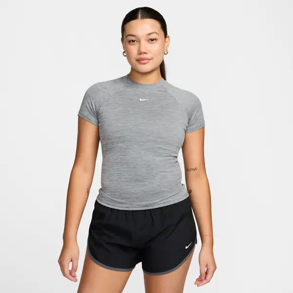 Nike Pro Dri-fit Short-sleeve Top - Grey