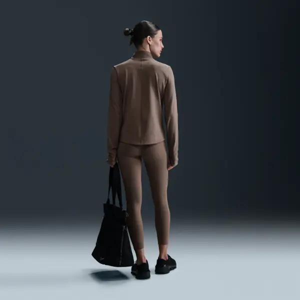 Nike One Dri-fit Full-zip Mid Layer
