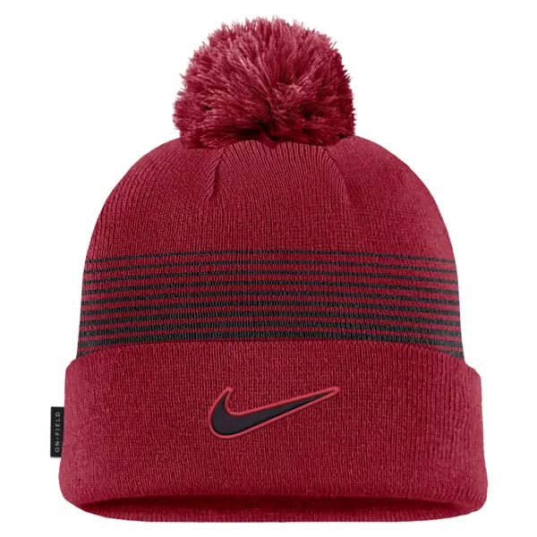 Nike South Carolina Sideline Peak College Cuffed Pom Beanie