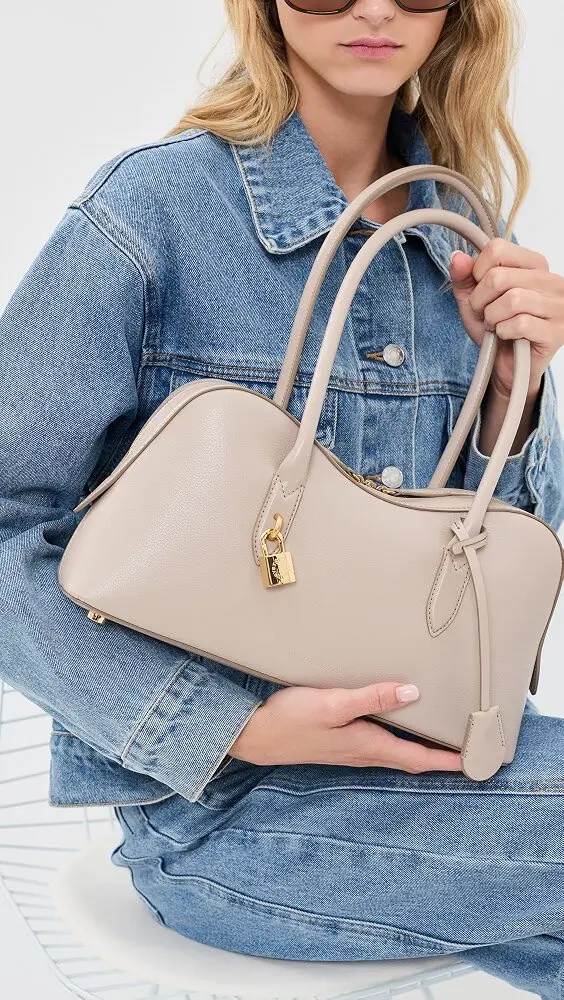 Stella McCartney Ryder Medium Shoulder Bag - Light Moss