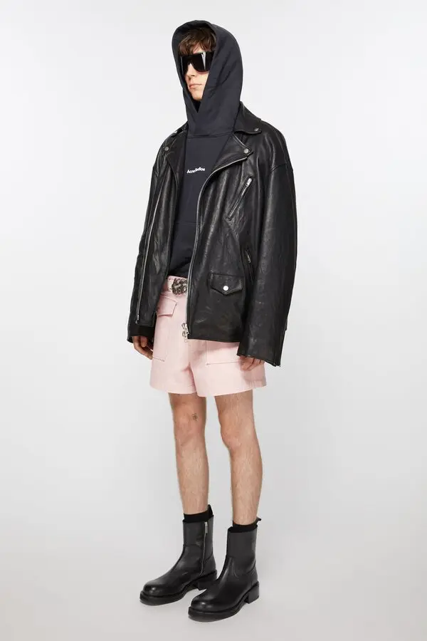 Acne Studios Leather Waxed Boots
