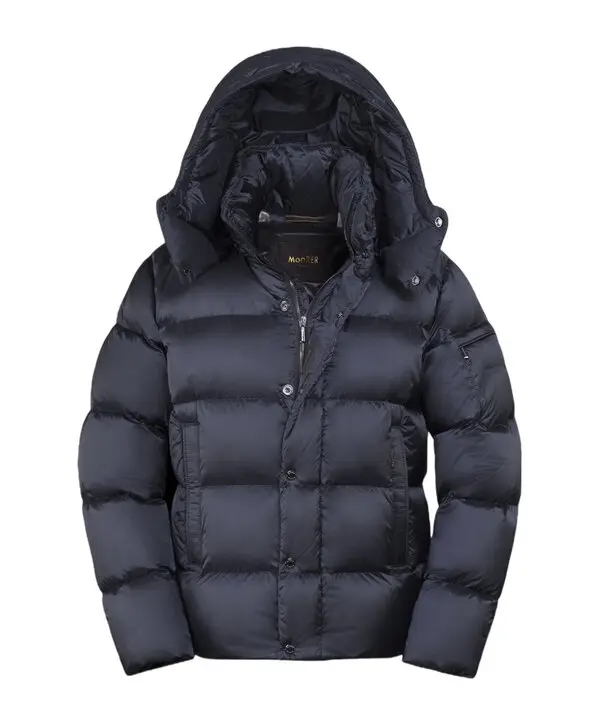 MOORER Nadir-sh Bomber Jacket - Blue