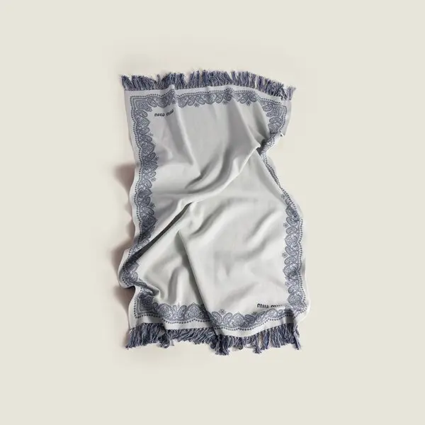 Miu Miu Cotton Beach Towel