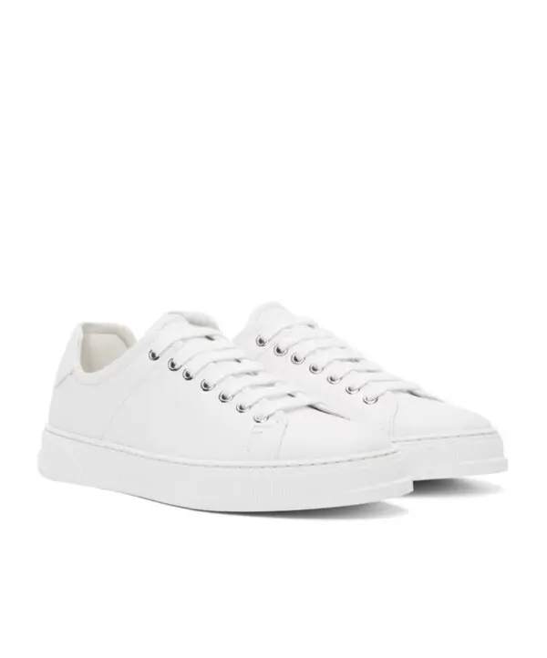 FERRAGAMO Logo Embossed Low Upper Board Shoes