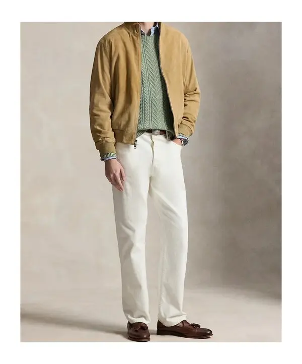 Polo Ralph Lauren Zip-up Suede Jacket