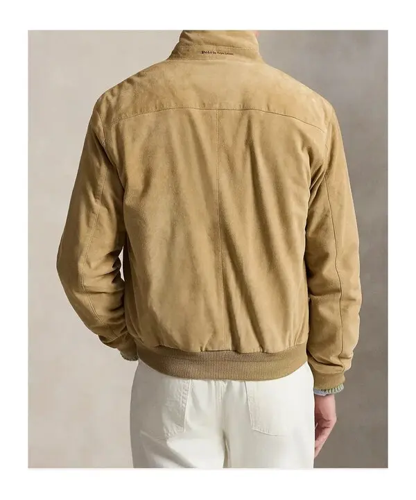Polo Ralph Lauren Zip-up Suede Jacket
