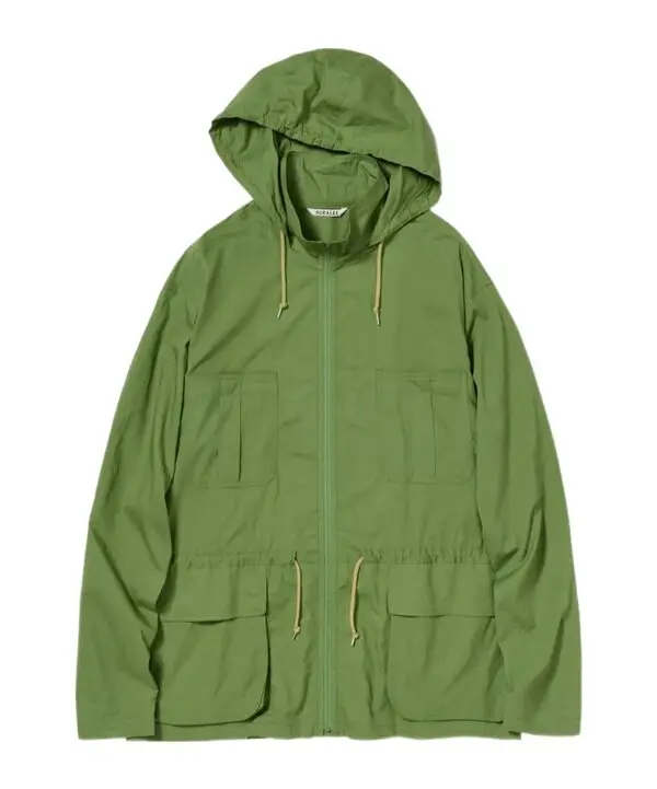 Auralee Cotton-lawn Hooded Jacket