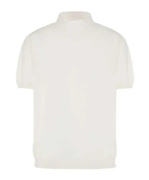 Malo Three-button Knit Polo Shirt