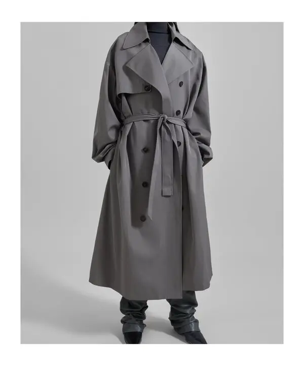 THE FRANKIE SHOP Mavis Oversized Trench