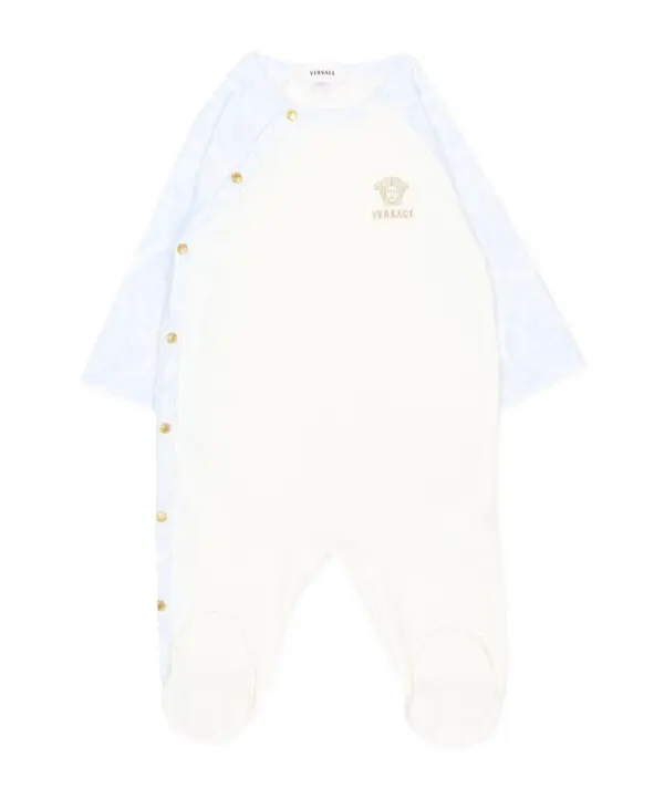 Versace Logo-print Pajamas - White