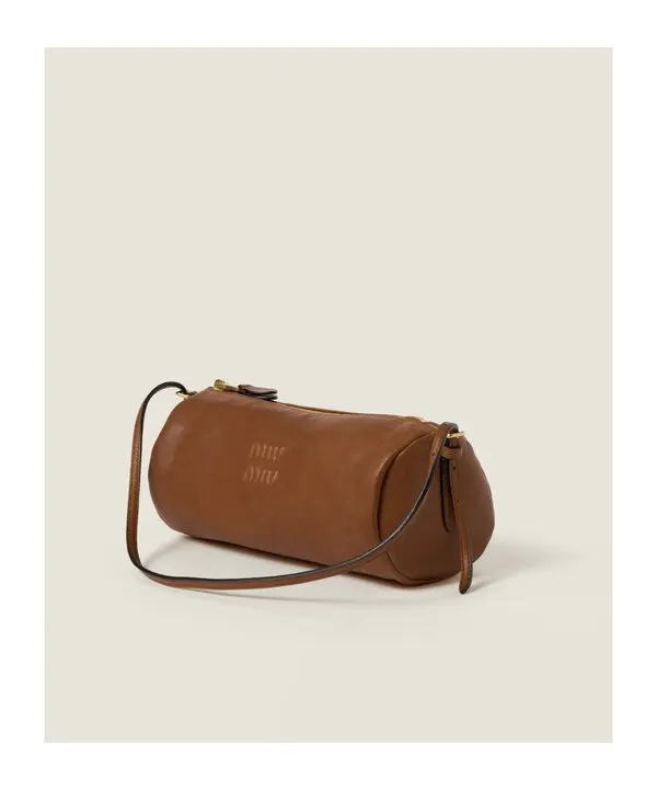 Miu Miu Napa Leather Shoulder Bag