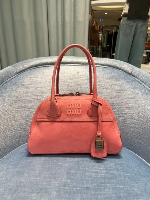 Miu Miu Vivant Nappa Leather Bag
