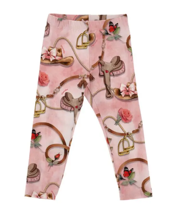 Monnalisa Maxitee And Jessie Leggings
