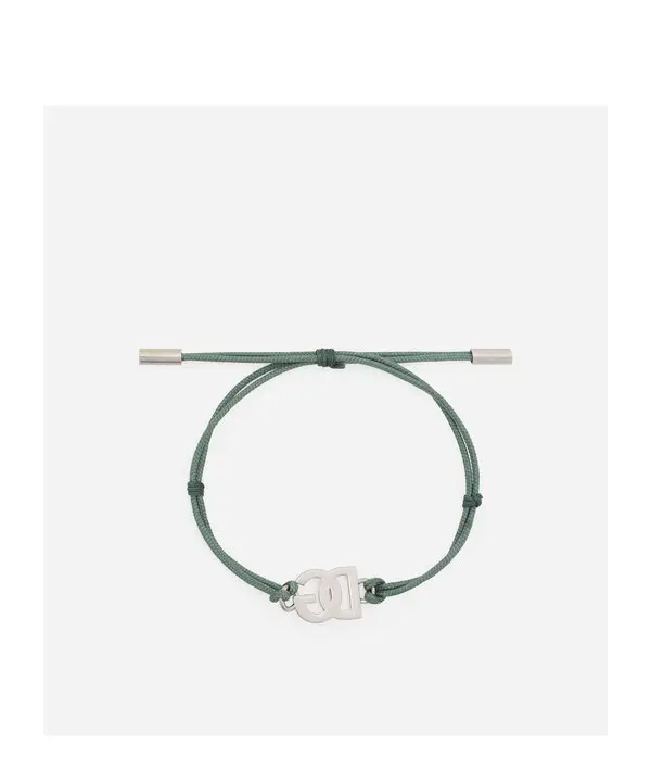Dolce & Gabbana Dolce Gabbana Logo Plaque Knot-fastened Bracelet