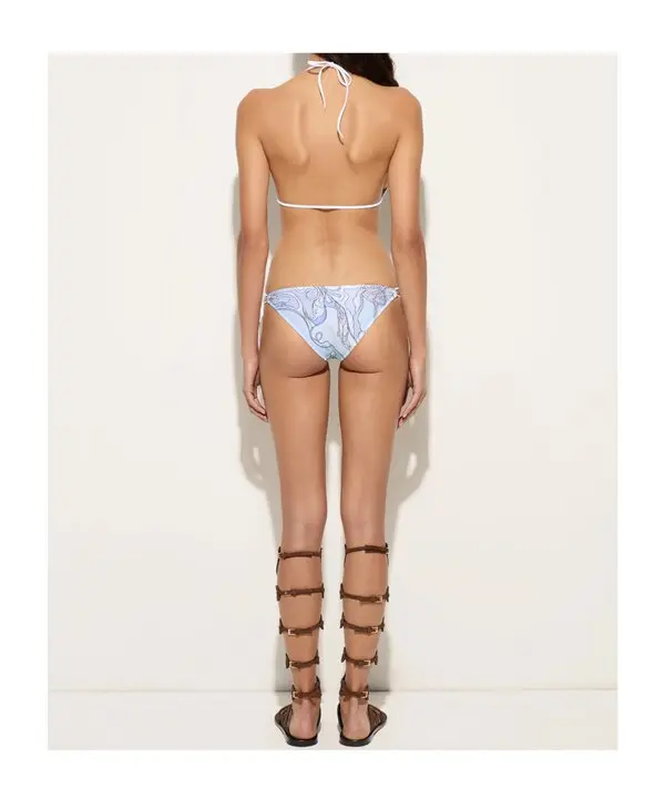 Emilio Pucci Printed Triangle Bikini Top