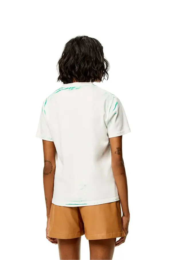 Loewe Anagram Print T-shirt In Cotton